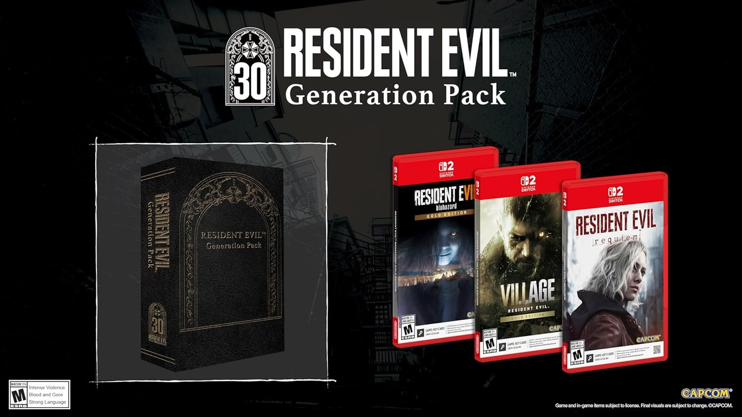 New Resident Evil Generations multi-pack ships on Game-key Cards, not ...
