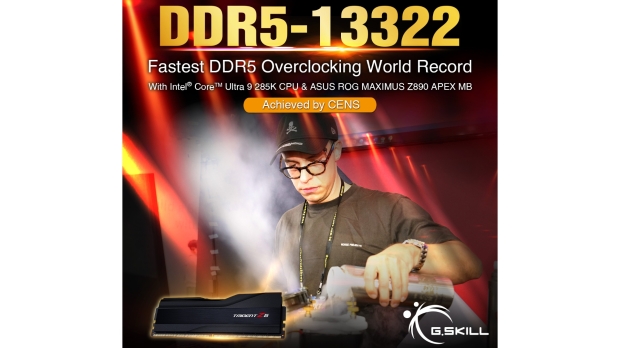G.SKILL, ASUS, and overclocker CENS set a new memory frequency world ...