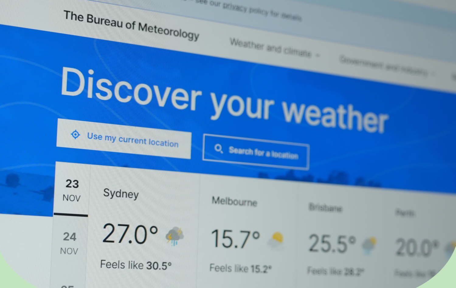 Australia spent $100 million on upgrading its weather website, 20x the ...