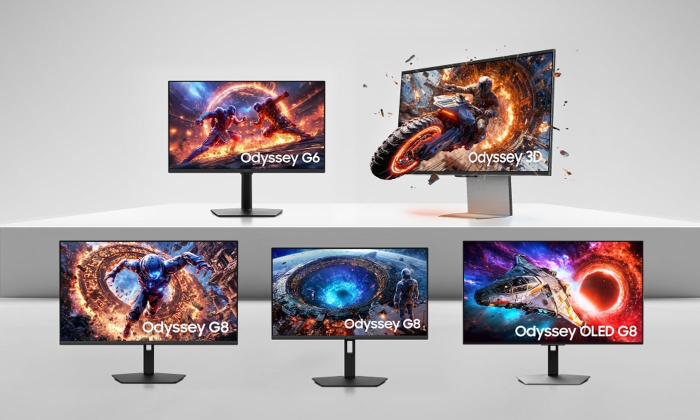 Samsung unveils new 6K glasses-free 3D gaming monitor, world's first ...