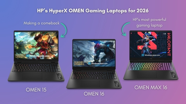 HP preps new HyperX OMEN MAX 16, OMEN 16, OMEN 15 gaming laptops for ...