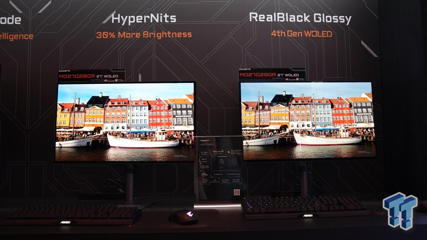 GIGABYTE AORUS unveils four new OLED gaming monitors at CES 2025
