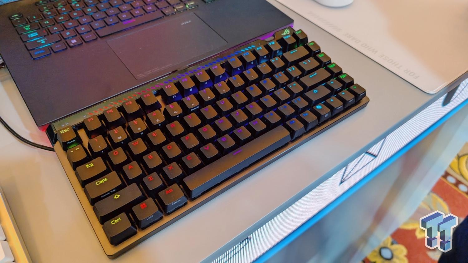 ROG Strix Morph 96 and ROG Falchion ACE 75 HE gaming keyboards ...