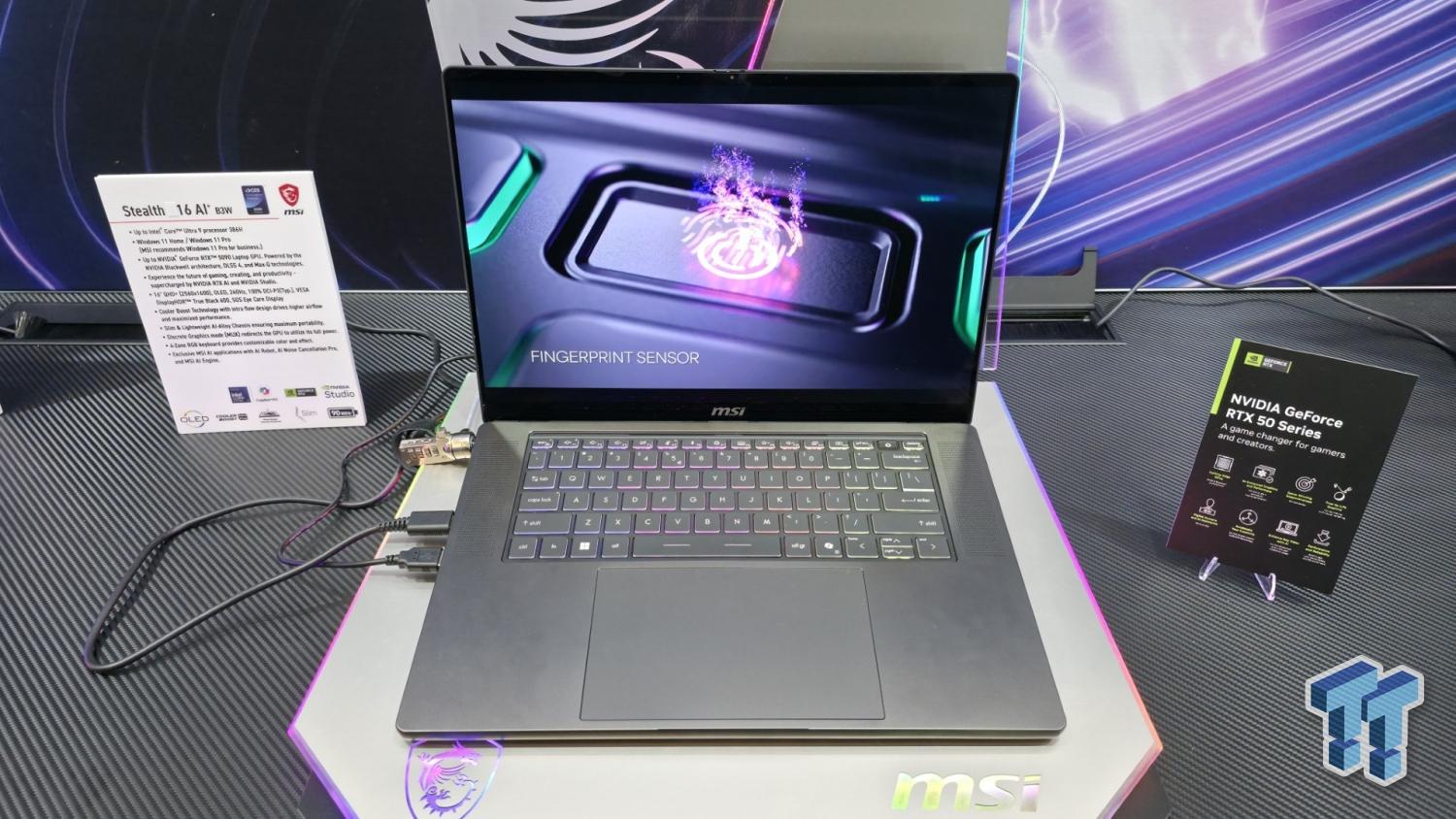 MSI unveils new Stealth 16 AI+ laptop: new Intel Panther Lake CPU, up ...