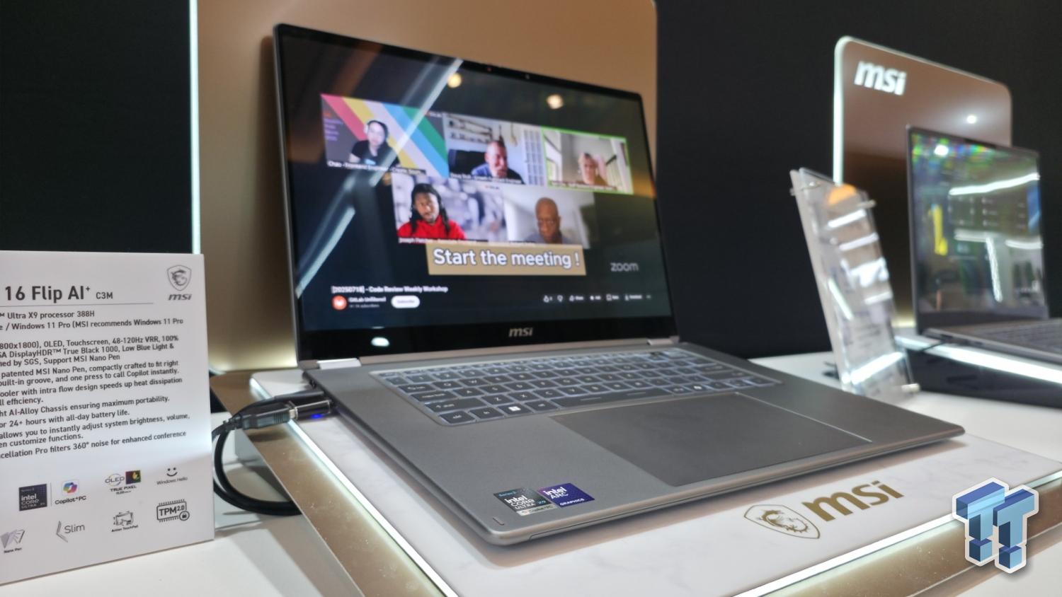 MSI's gorgeous Prestige 16 Flip AI+ laptop packs Intel's powerful new ...