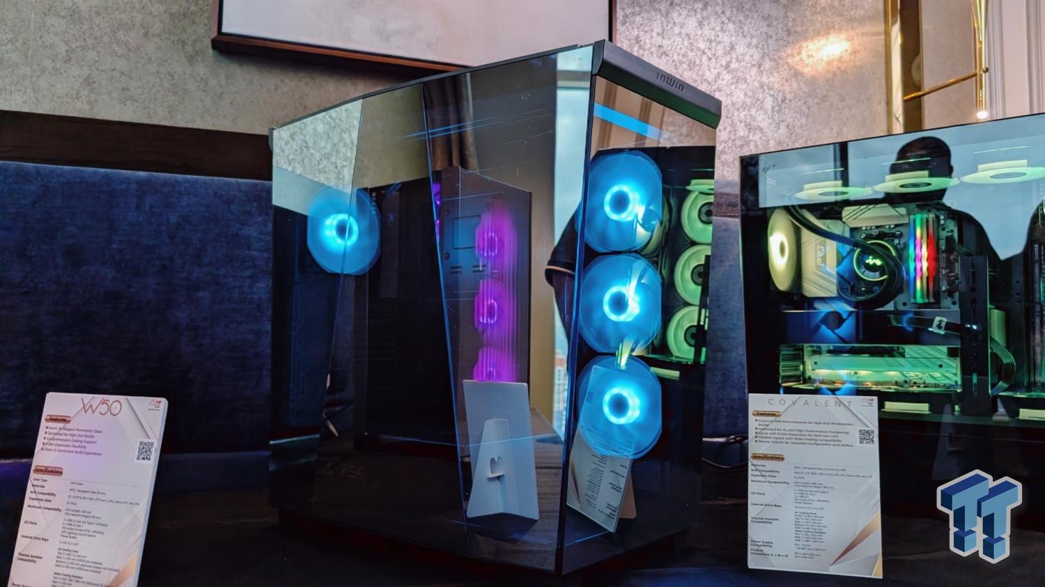 InWin showcases a range of new PC cases at CES, including the full ...