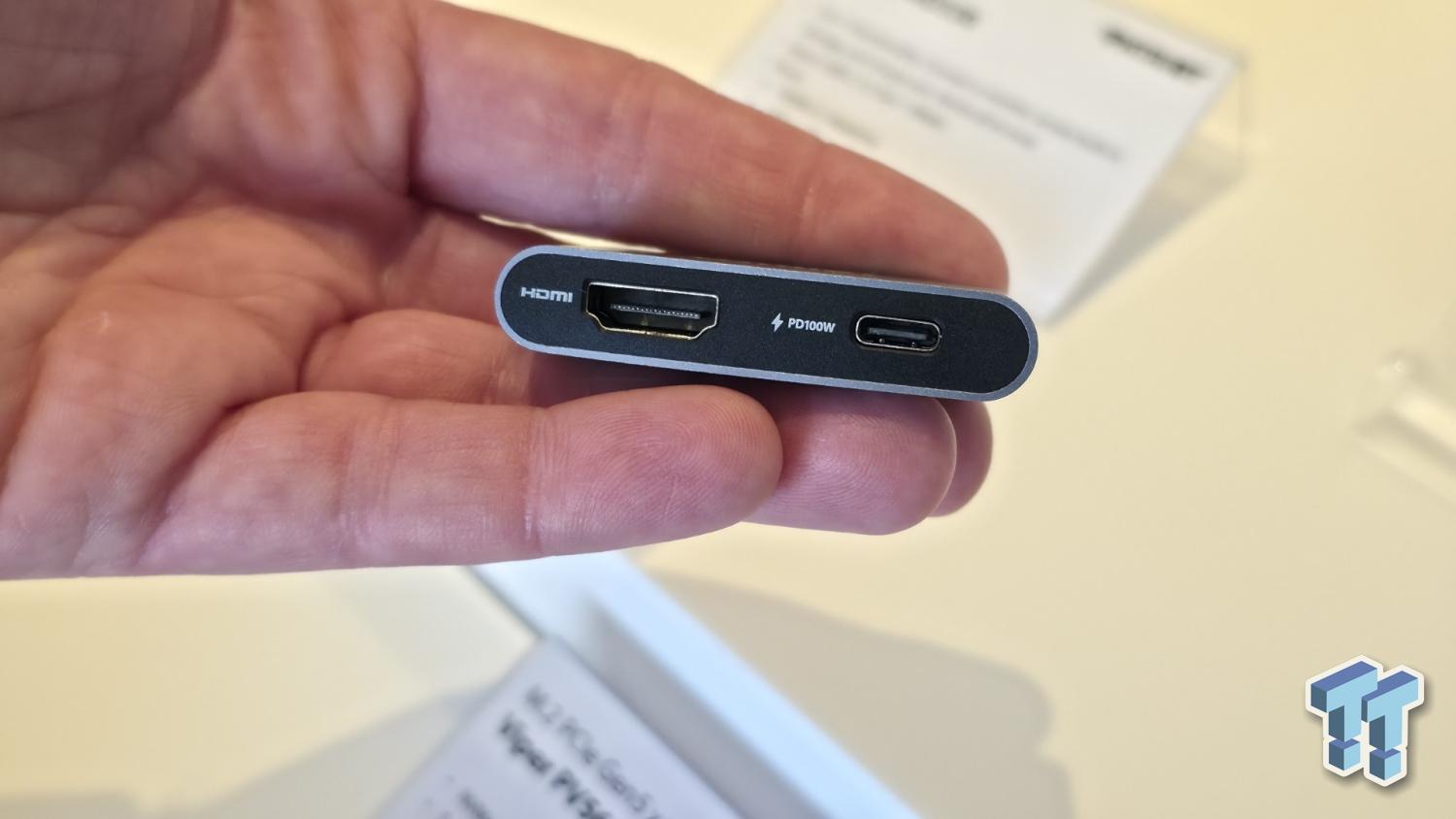 Patriot's MD330 storage hub lets you connect a monitor, access storage ...