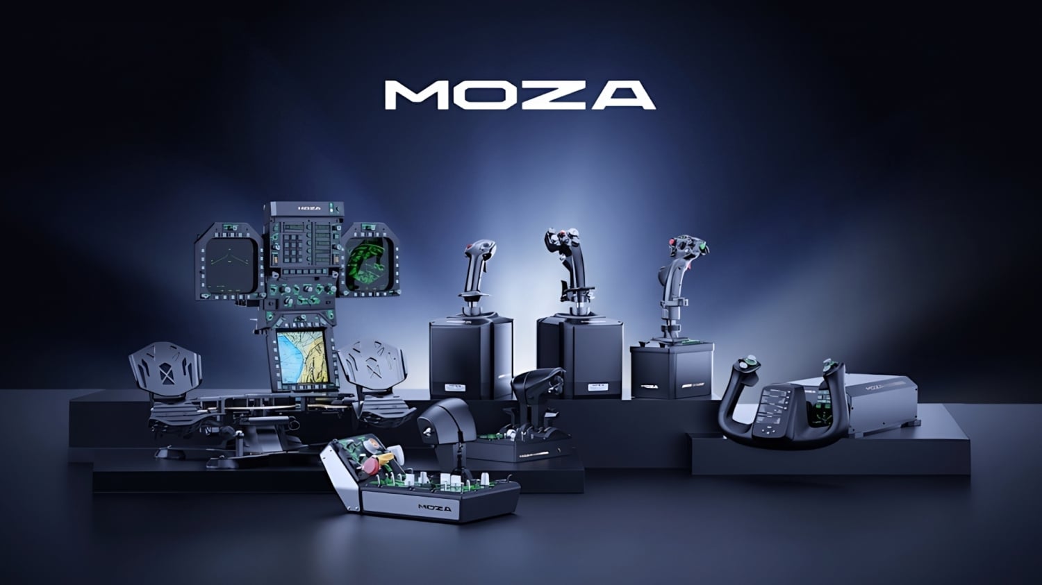 MOZA expands its Flight Simulation hardware in a big way with its new ...