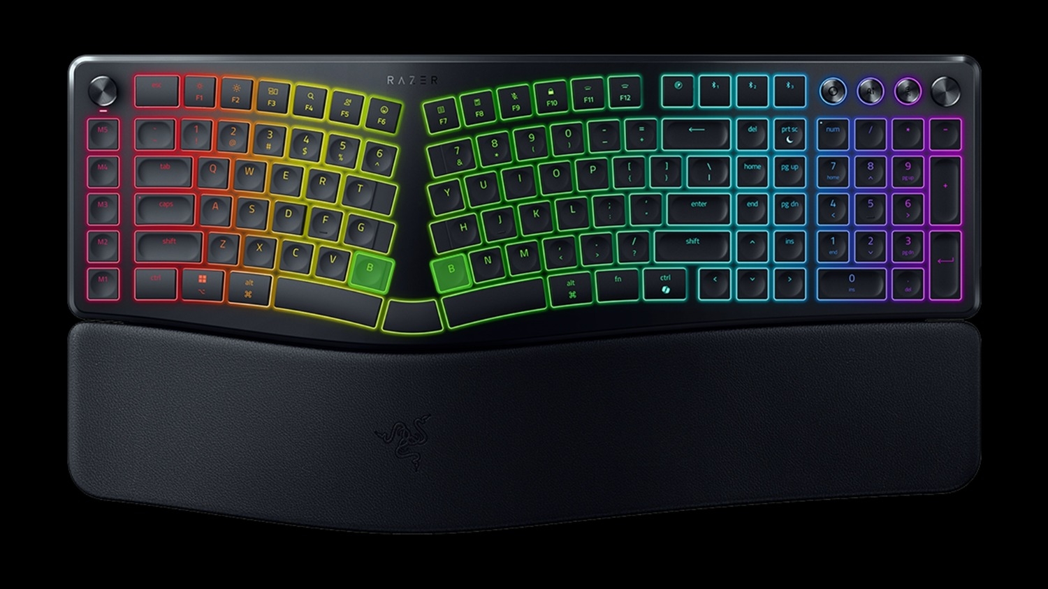 Razer Pro Type Ergo is a new premium ergonomic split-style keyboard