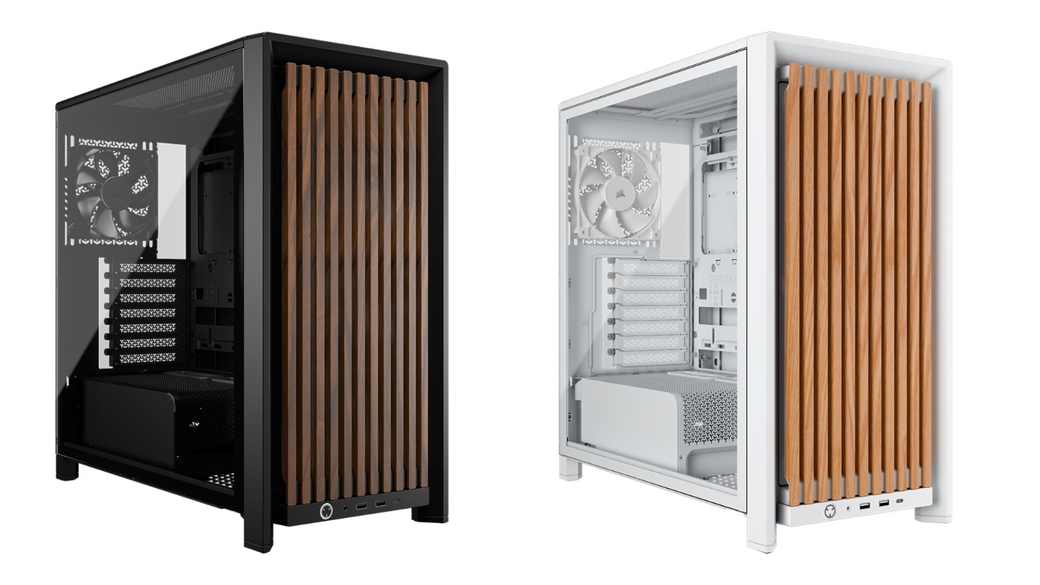 Corsair launches new FRAME 4000X RS and the FRAME 4000D WOOD RS cases