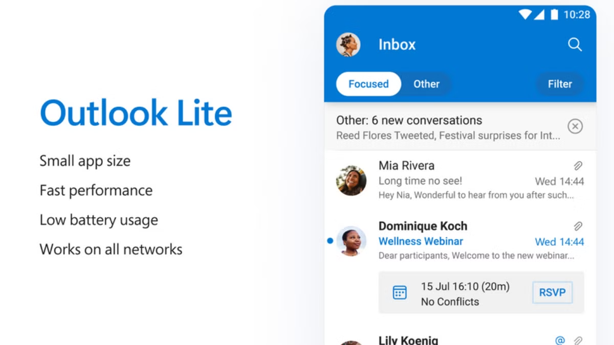 Microsoft is shutting down its lightweight Outlook Lite app for Android ...