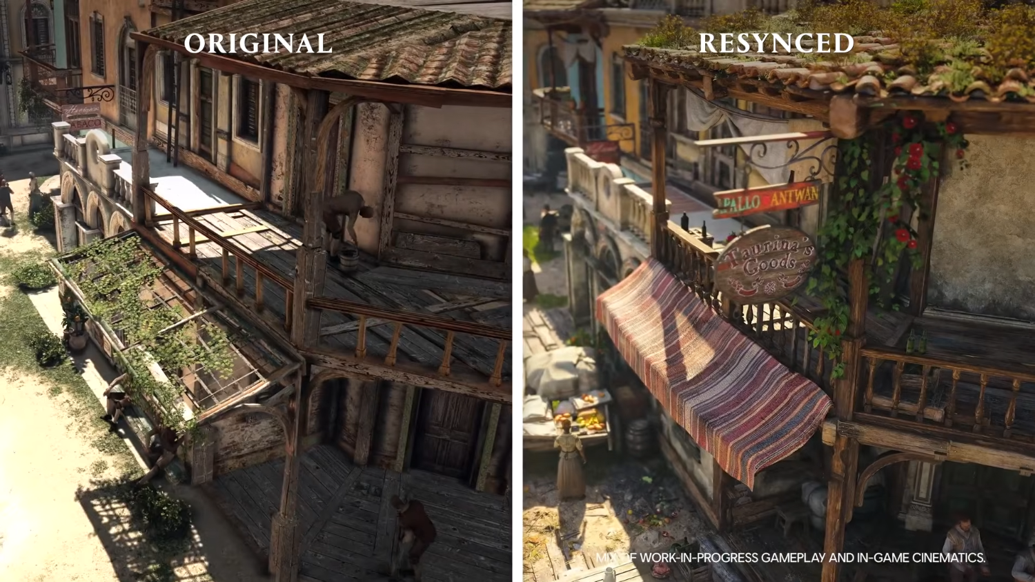 Assassin's Creed Black Flag Resynced compared to the original reveals ...