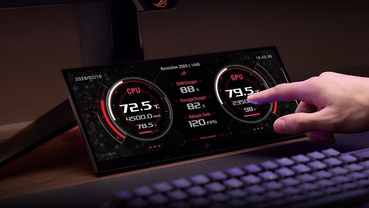 ASUS's new ROG Strix XG129C is a tiny 12.3-inch touchscreen that can ...