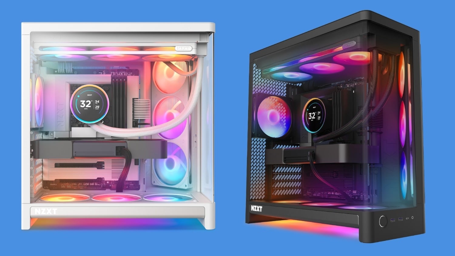NZXT announces new panoramic dual-chamber H6 Series Cases and RGB fans