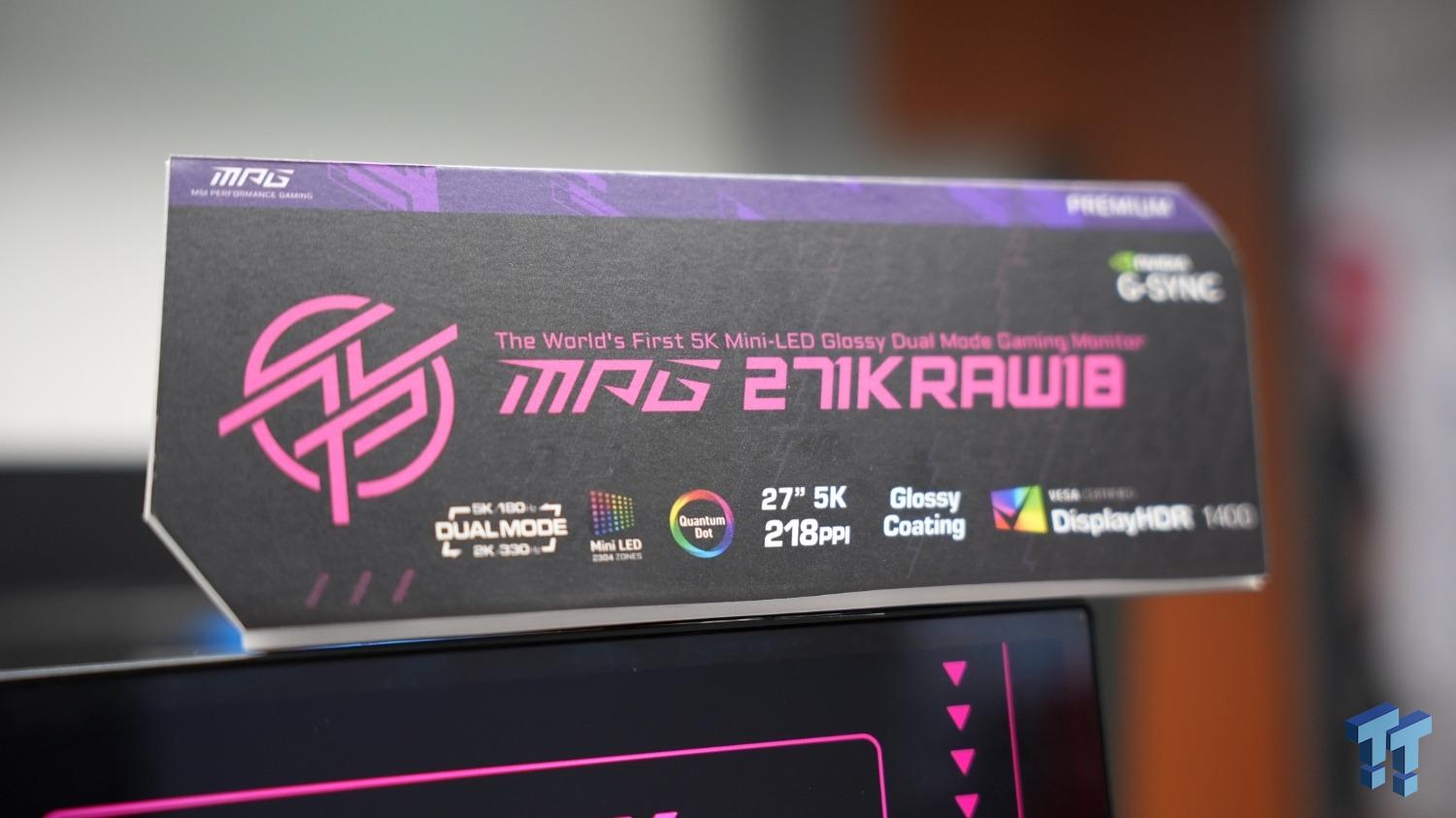 MSI unveils the MPG 271KRAW18 at Computex 2026, the world's first 5K ...