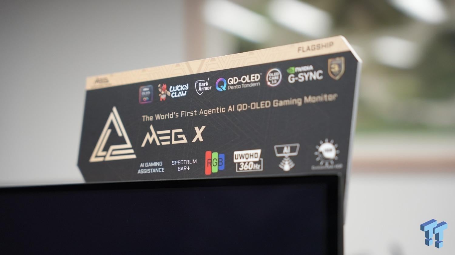 World's first Agentic AI QD-OLED gaming monitor unveiled by MSI at ...