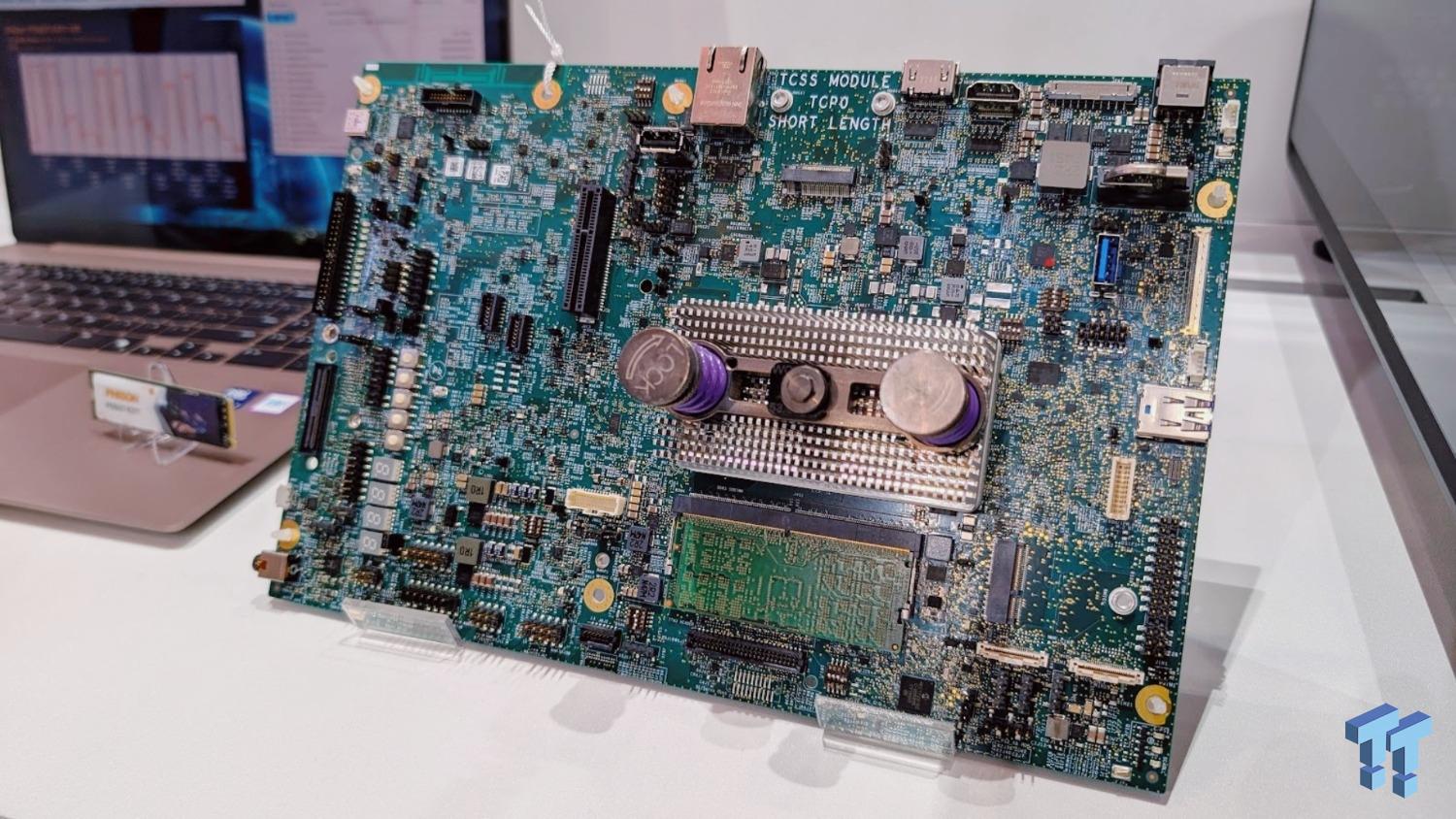 Intel 'Wildcat Lake' Core 360 engineering board spotted at Computex 2026