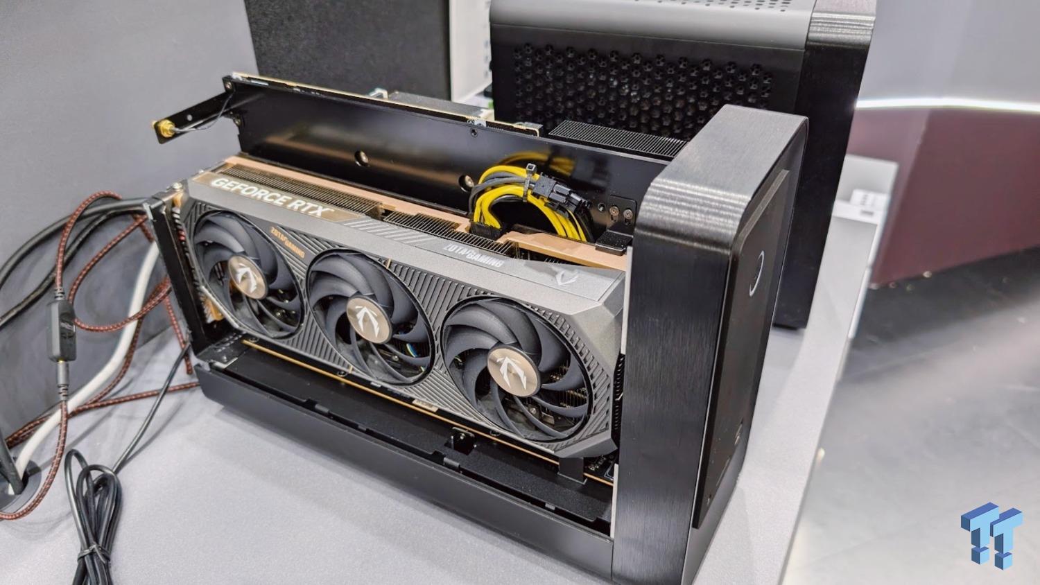 ZOTAC showcases the world's smallest mini PC with desktop RTX 5080 graphics