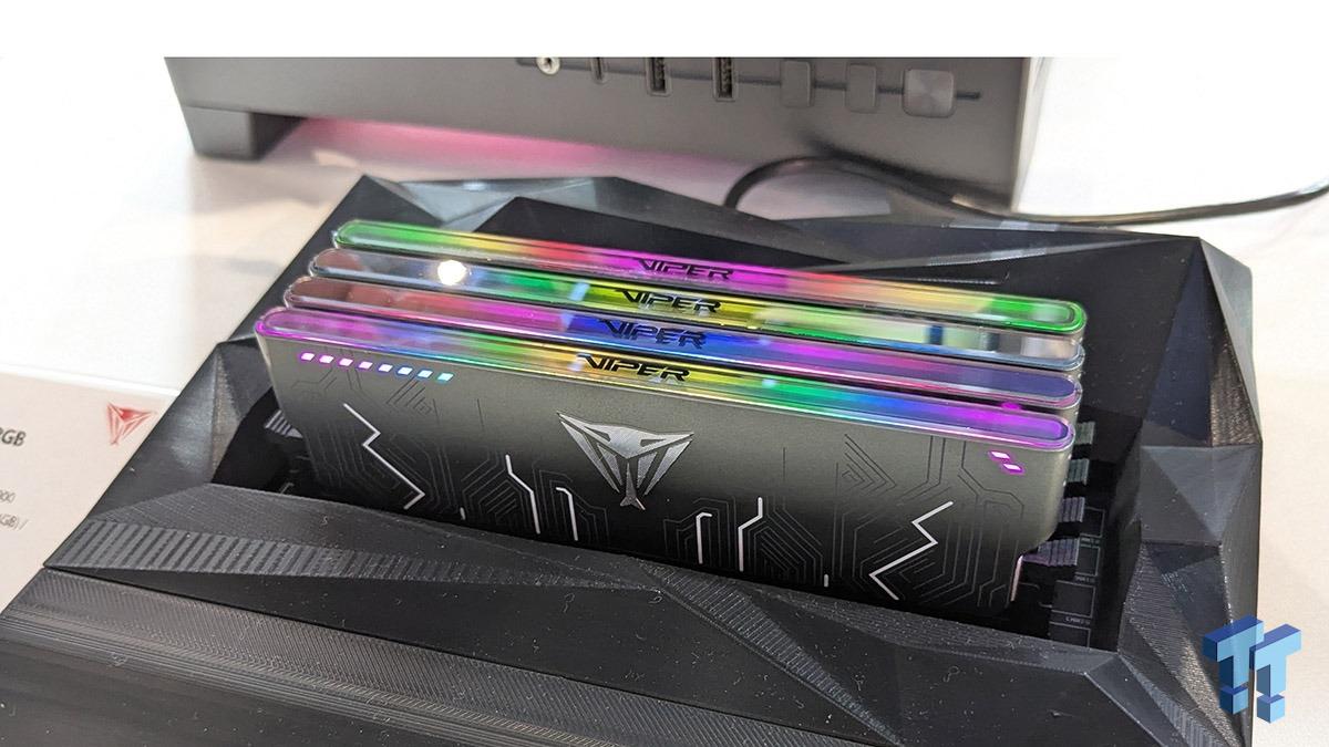 Patriot reveals its Viper Steel 5 Infinite RGB memory at Computex 2026 ...