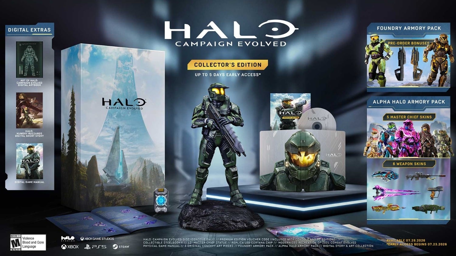 Halo Campaign Evolved has guns from all Halo games, coming July 28 with ...
