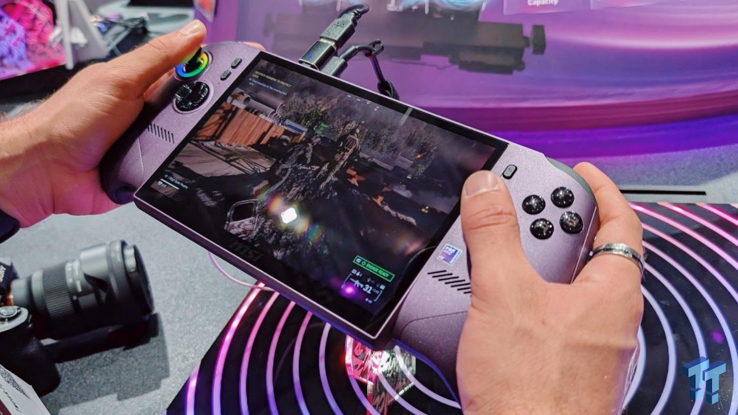 Hands-on with MSI's new Claw 8 EX AI+ handheld, Intel Arc G3 Extreme ...