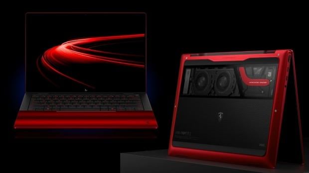 HP's new limited edition Ferrari laptop is made from carbon fiber and glass