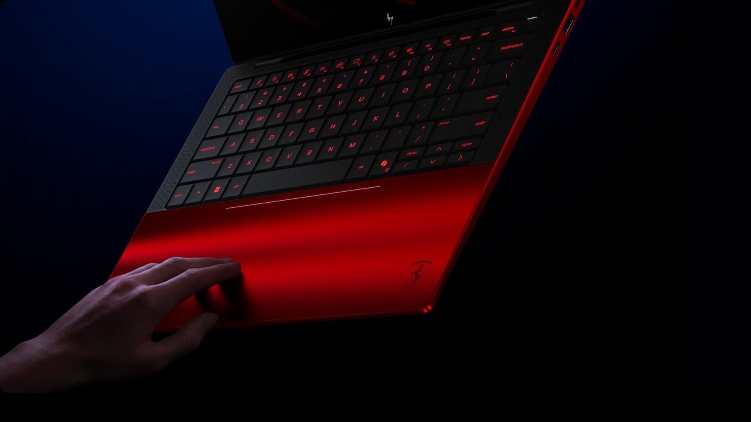 HP's new limited edition Ferrari laptop is made from carbon fiber and glass