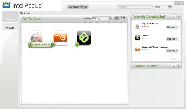 Intel AppUp First Impressions - apps for your netbook