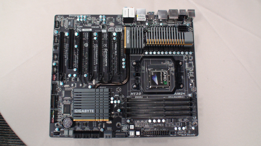 GIGABYTE AMD 990FX, Z68 Gaming and X79A-UD3 mobos detailed