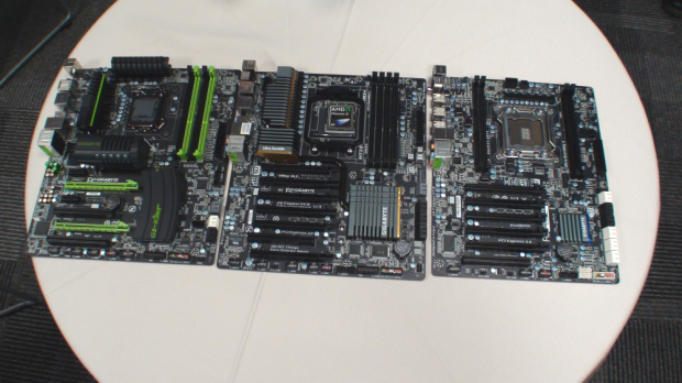 GIGABYTE AMD 990FX, Z68 Gaming and X79A-UD3 mobos detailed