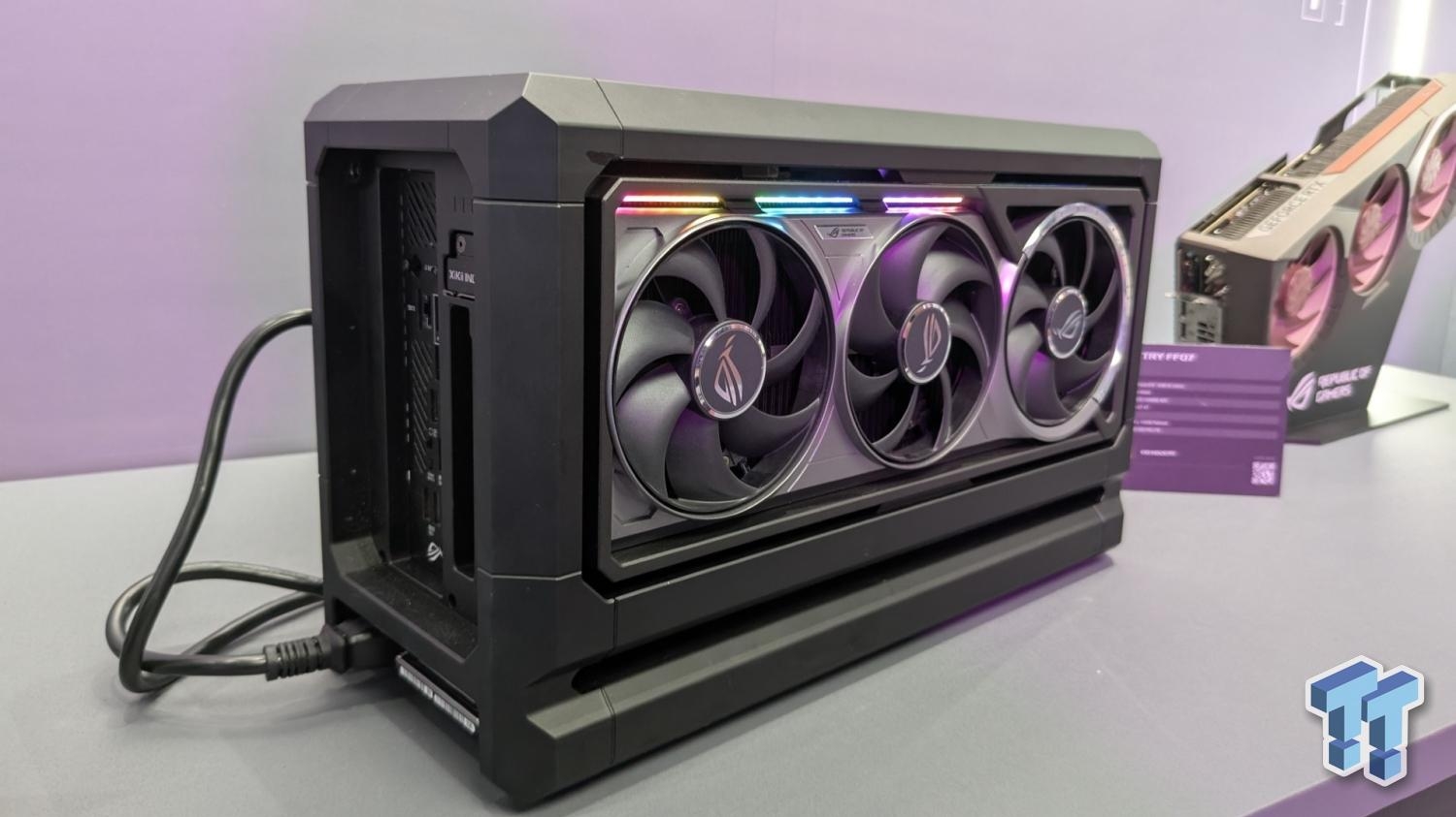 ASUS unveils ROG XG Station 3: external GPU enclosure, hidden power ...