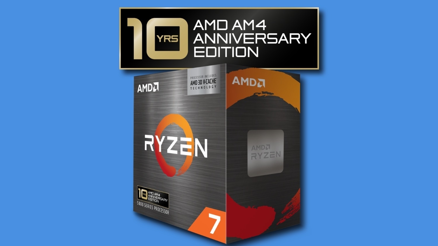 AMD Ryzen 7 5800X3D 10th Anniversary Edition confirmed, the AM4 gaming ...