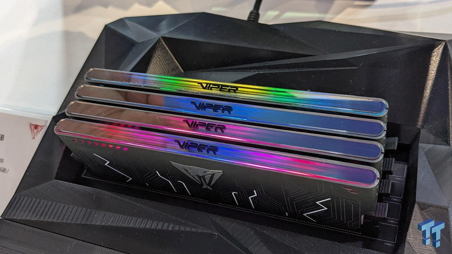 Patriot reveals its Viper Steel 5 Infinite RGB memory at Computex 2026 ...