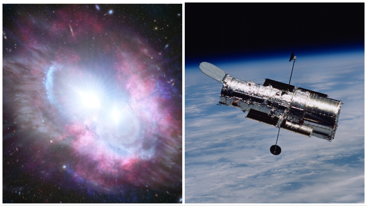 Hubble Black Hole Satellite