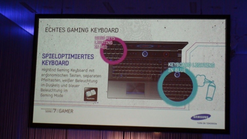 Samsung debut Series 7 gaming notebook at GamesCom, we go hands-on