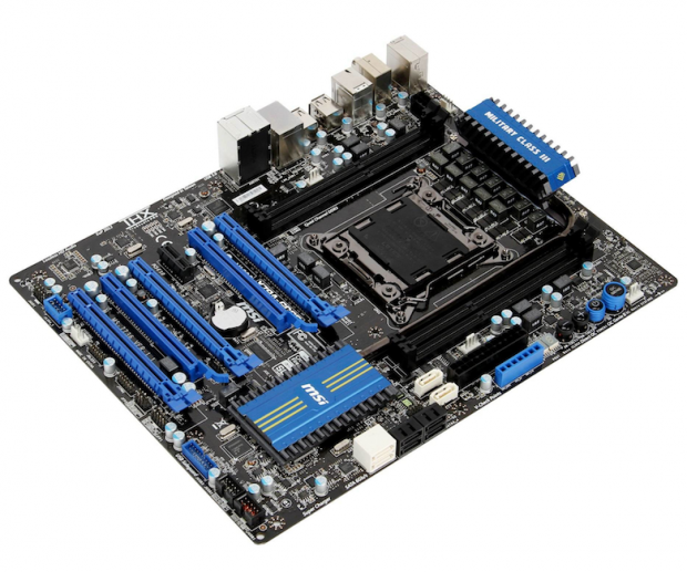 MSI tease X79 boards, four different models on show today