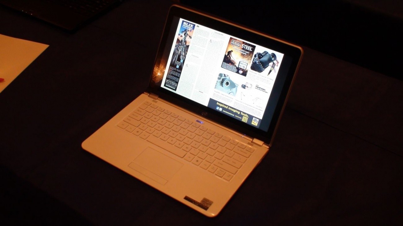 Intel next-gen Ultrabook reference design with touchscreen display hands-on