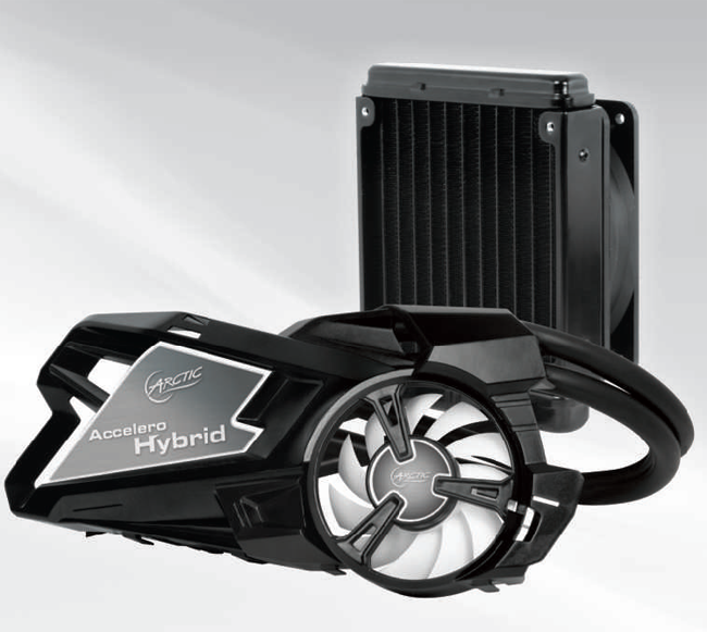 Arctic Cooling has built the first integrated liquid and air graphics ...