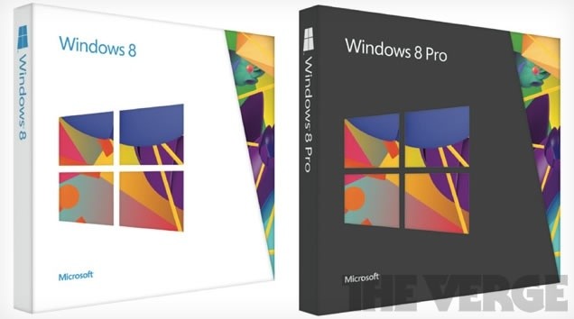 Microsoft unveils Windows 8 packaging
