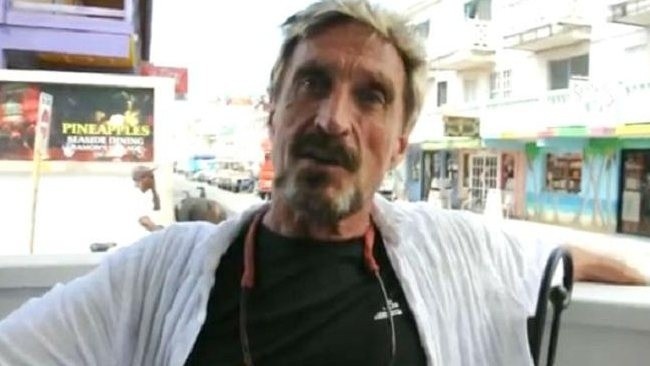 Founder of anti-virus company McAfee, is wanted for murder