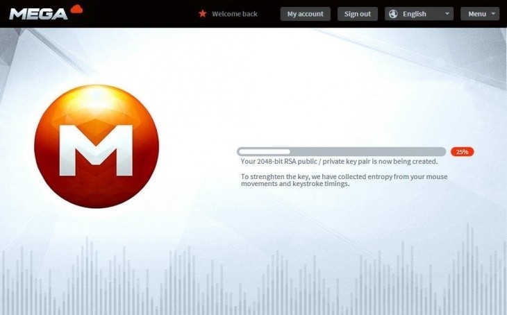 Dotcom releases screenshots of the new Mega, will make use of 2048-bit ...