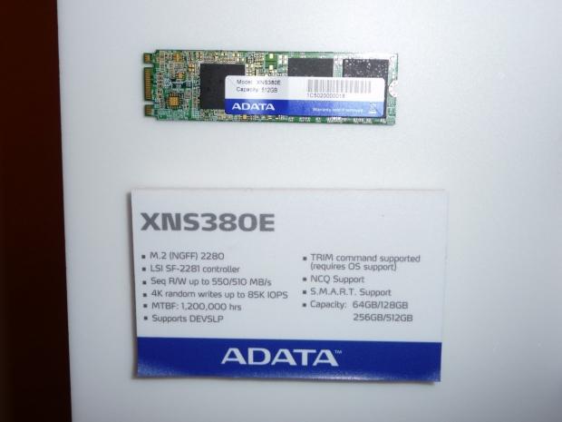 ADATA shows working Next Generation Form Factor (NGFF) on video at CES
