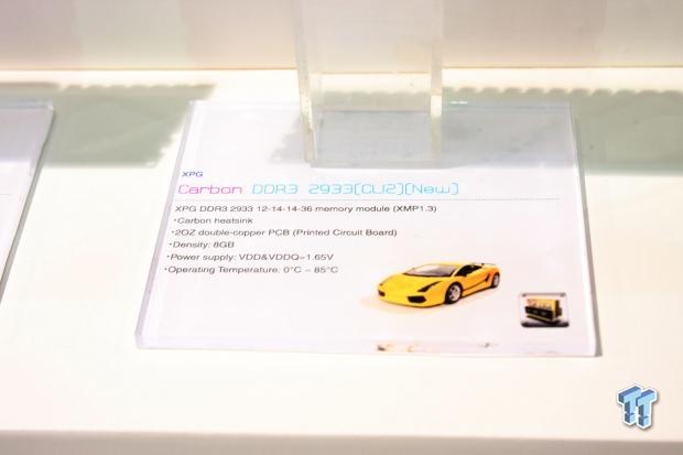 ADATA show color changing RAM heat spreader and more