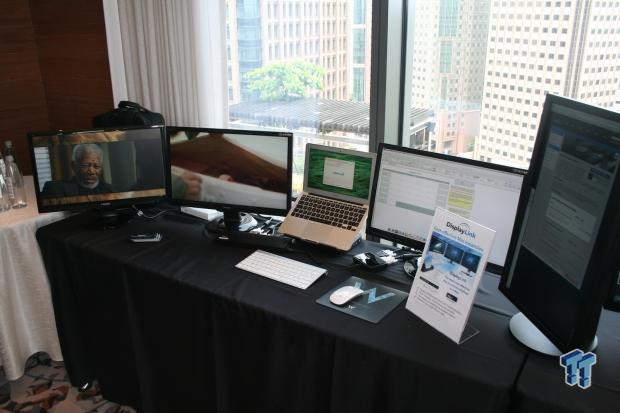 DisplayLink impress us with their 4-monitor USB-based display expansion