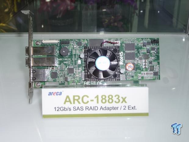 Areca ARC-1883 RAID Controller series coming soon with SAS 12Gb/s