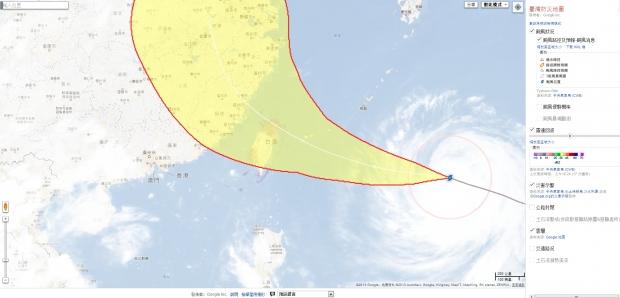 Google rolls out public alert and crisis map for Taiwan as a Typhoon ...