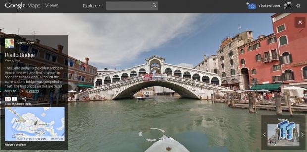 Navigate the waterways of Venice from your PC on Google Street View