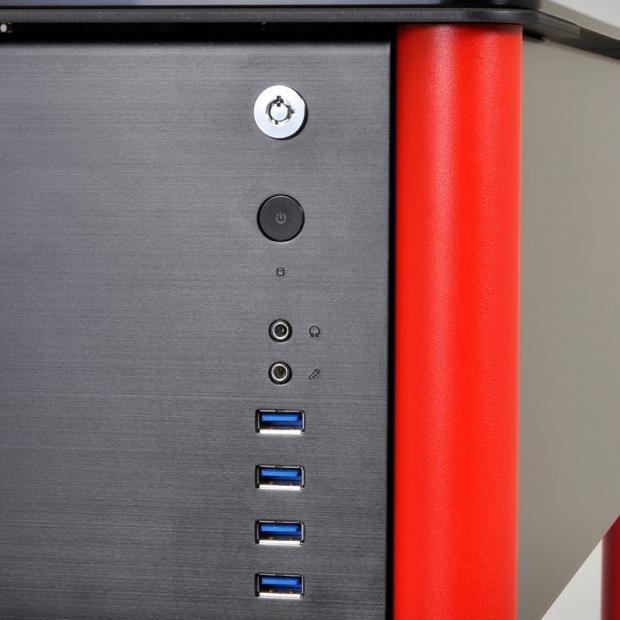 Lian Li tease its DK01 desk chassis, a PC in your desk prototype