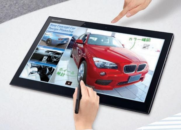 Sharp unveils new 15.6-inch tablet with a 3200x1800 resolution screen