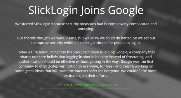 Google acquired SlickLogin to replace passwords with inaudible sounds